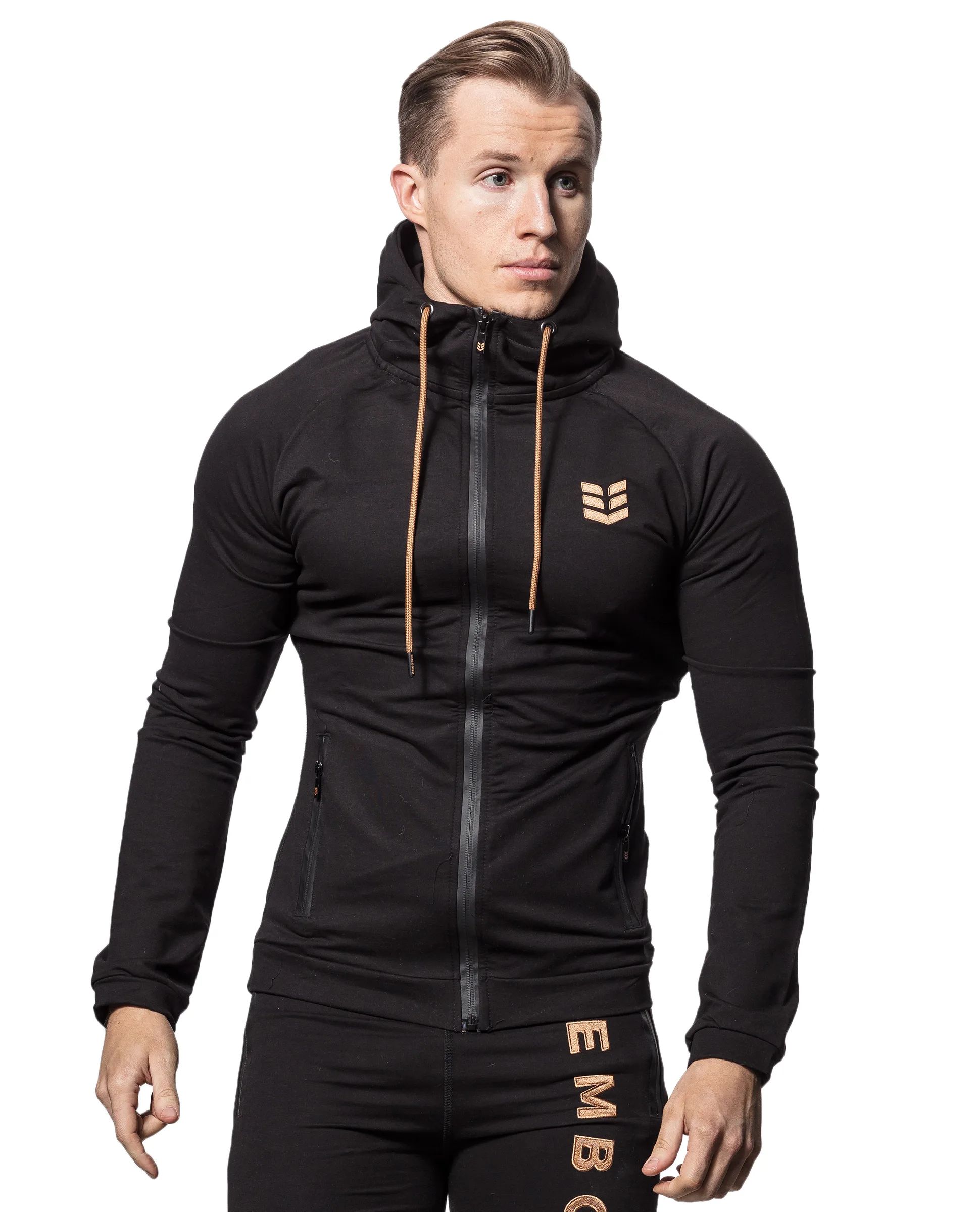 Adonis Hoodie Black Empire Embodied - Jerone.com